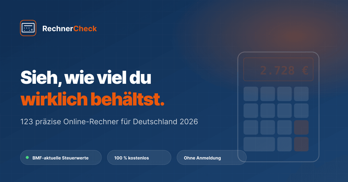 AfA-Rechner 2026 §7 EStG | RechnerCheck